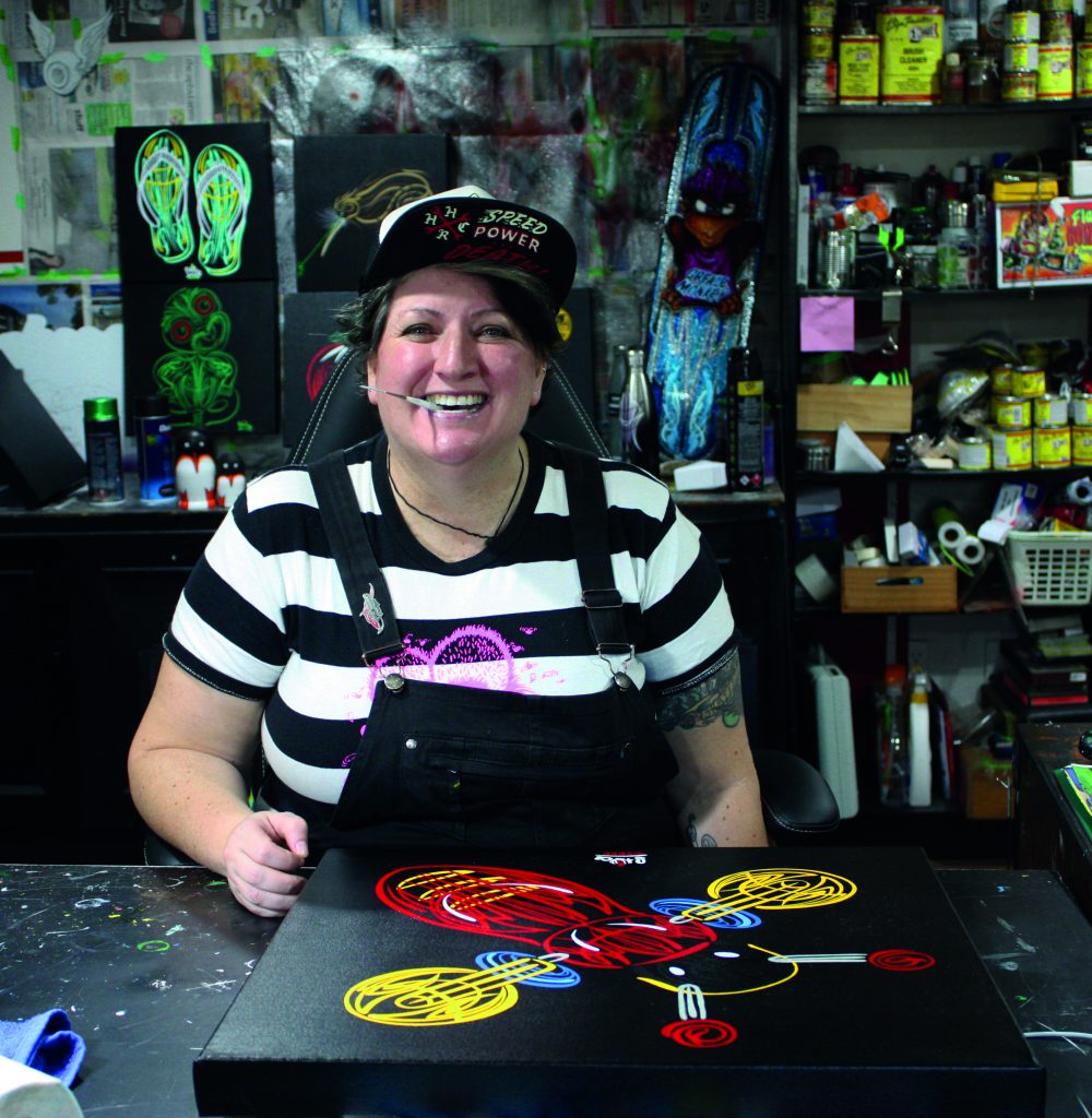 The Weirdo Art of Pinstriper and Illustrator Stace the Ace