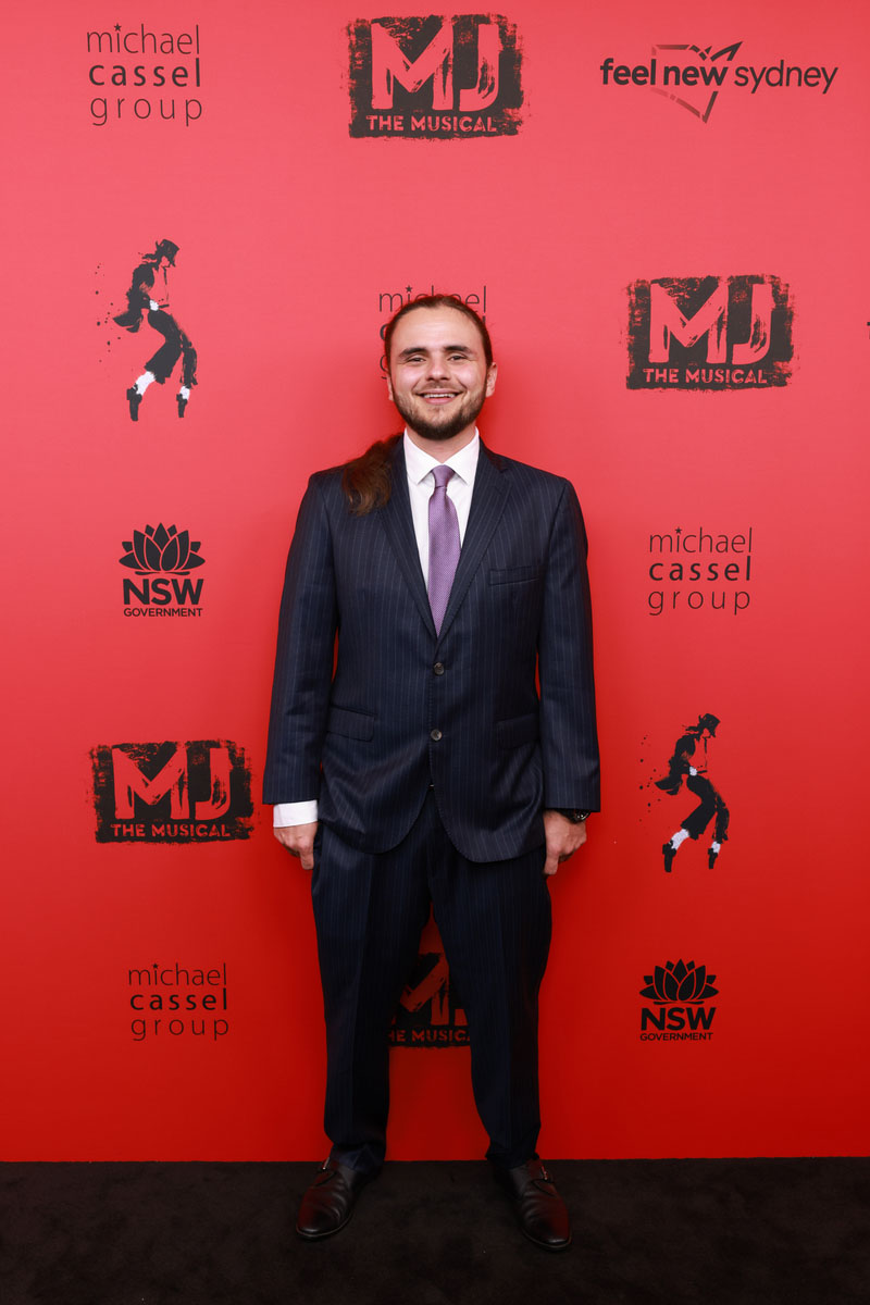 Prince Jackson Walks 'MJ the Musical' Red Carpet in Sydney