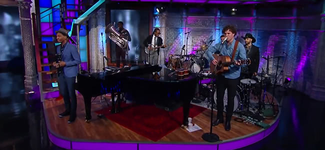 Vance Joy Absolutely Killed A Full Band Performance On Colbert
