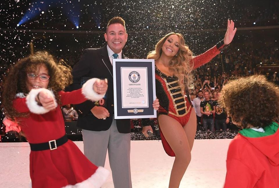 All Mariah Carey wants for Christmas is another Top 10