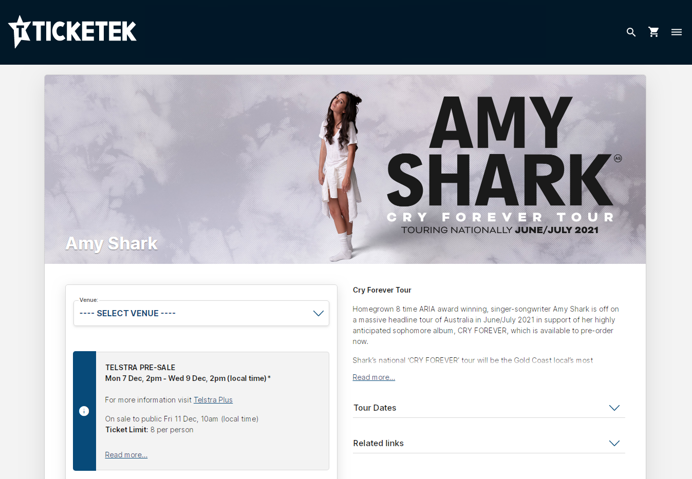 Ticketek Australia revamps its website, shares global rollout plans
