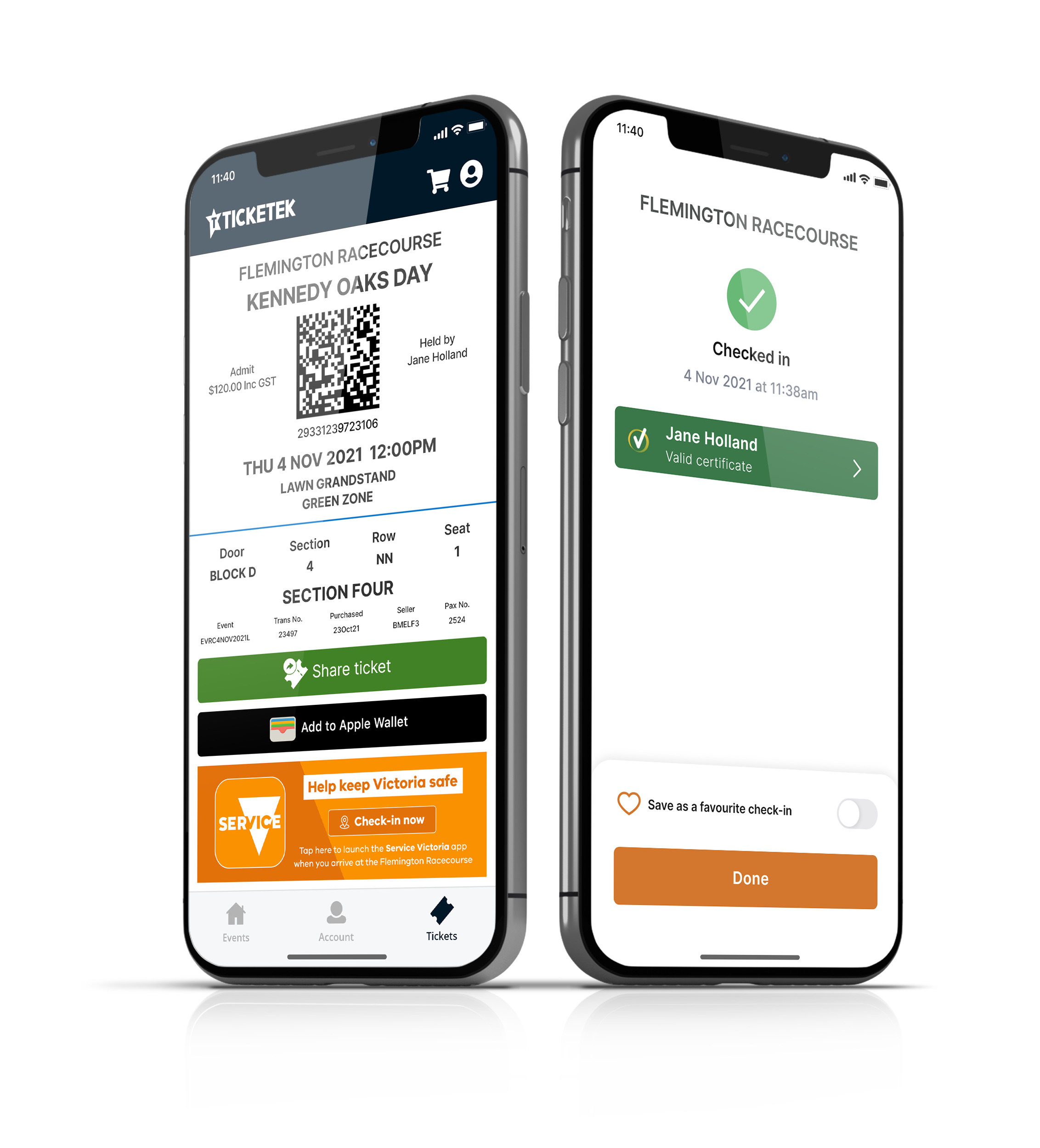 Ticketek integrates COVID check-in & vaccination status with mobile ...