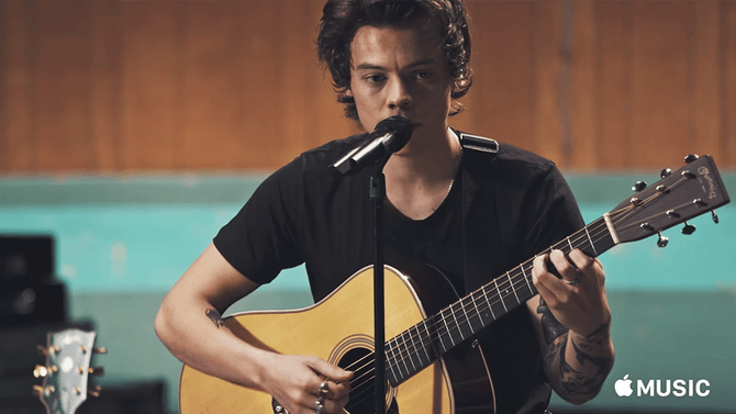 Apple Music unveils Giphy account when announcing Harry Styles doco ...