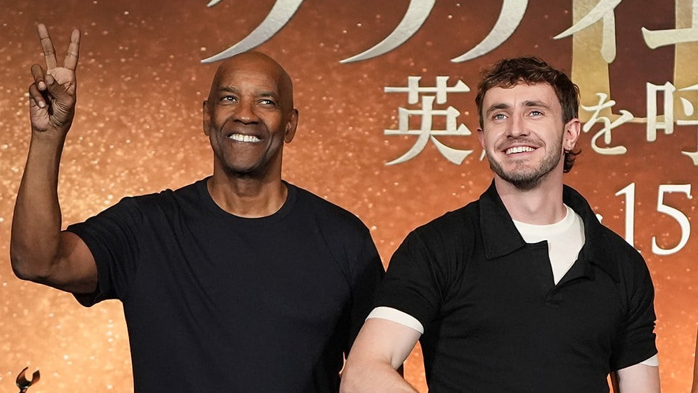 Paul Mescal and Denzel Washington Hail Ridley Scott's 'Gladiator 2' in ...