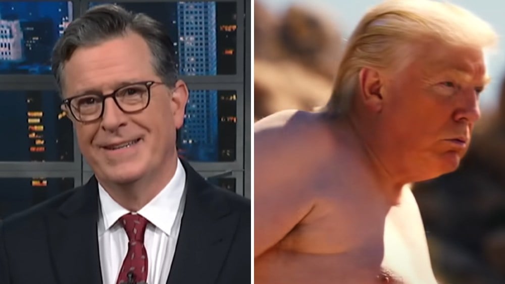 Stephen Colbert Hails 'South Park' Premiere's Naked Trump