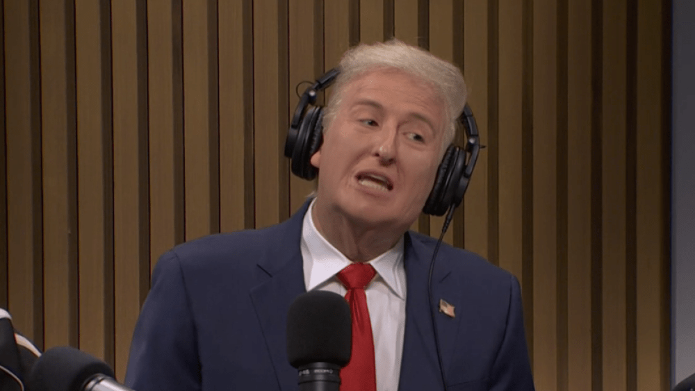 Donald Trump Celebrates Today's 'Yes King March' on 'SNL'