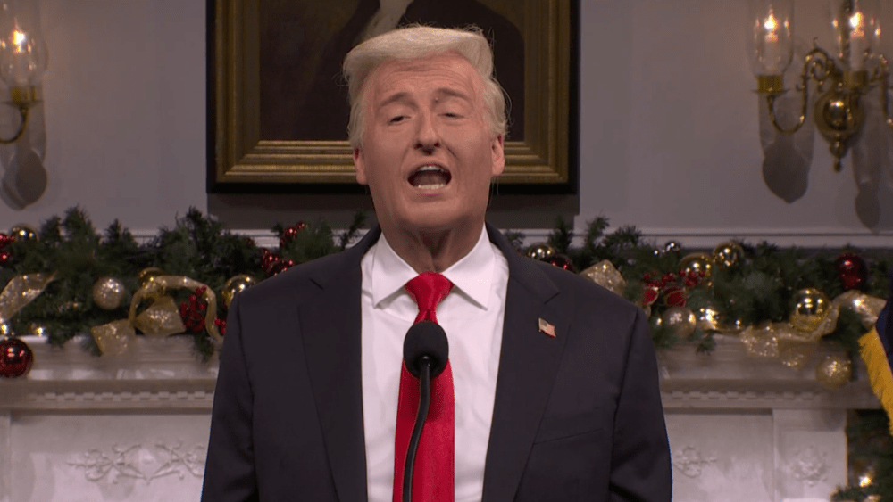 'SNL' Mocks Trump's Holiday Speech: I'm 'Getting My Own Hunger Games ...